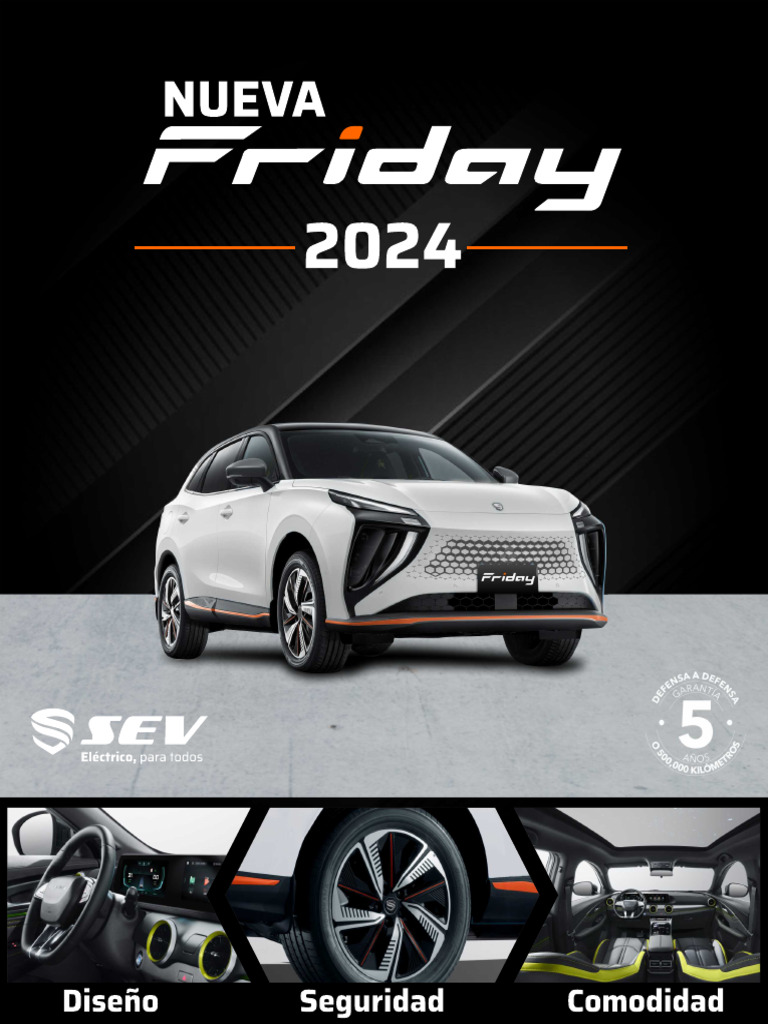 SEV Friday Datasheet 2024 Previsualización | PDF