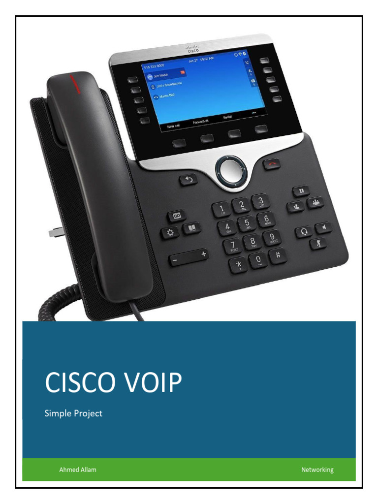 VOIP | PDF | Router (Computing) | Network Switch