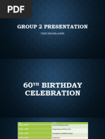 Anniversary Sample Program | PDF