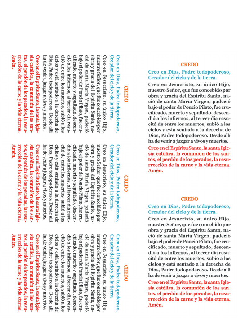 Credo | PDF