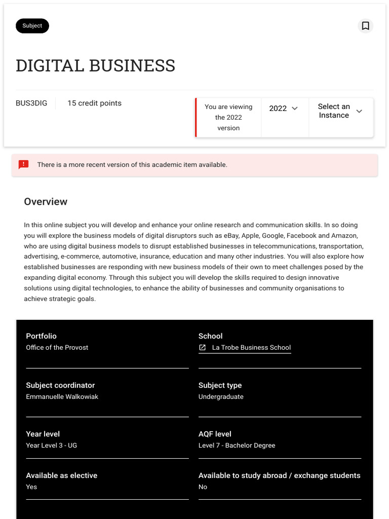DIGITAL BUSINESS | PDF | E Commerce | Critical Thinking