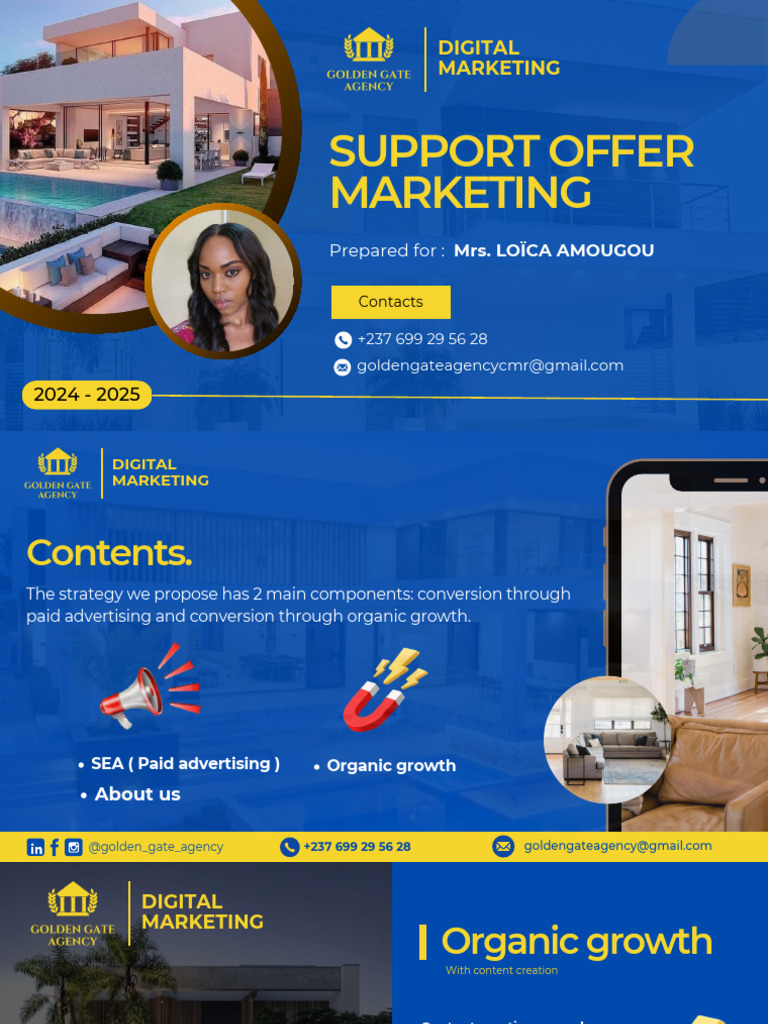 Marketing Offer To Mrs LOÏCA AMOUGOU | PDF | Advertising | Search ...