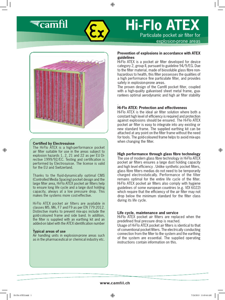dokumen.tips_hi-flo-atex-air-filter-company-camfil-uk-product-sheet ...