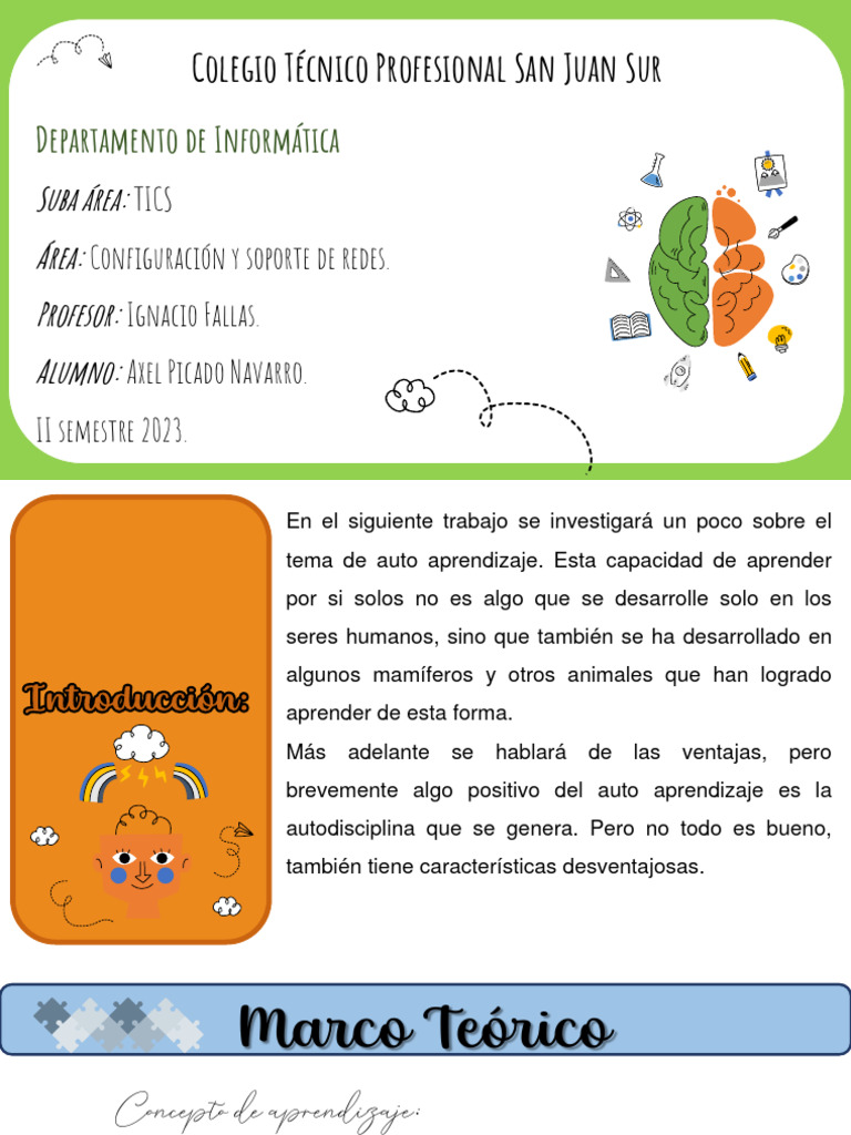 Presentación TICS | PDF | Aprendizaje | Internet