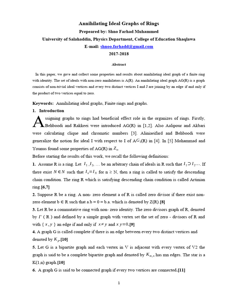Graph Theory | PDF | Vertex (Graph Theory) | Ring (Mathematics) Graph Theory | PDF | Vertex (Graph Theory) | Ring (Mathematics)