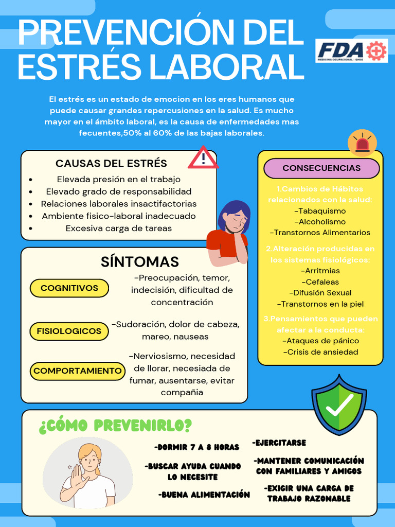 Estrés Laboral: Causas y Síntomas | PDF | Salud y bienestar | Estilo de ...