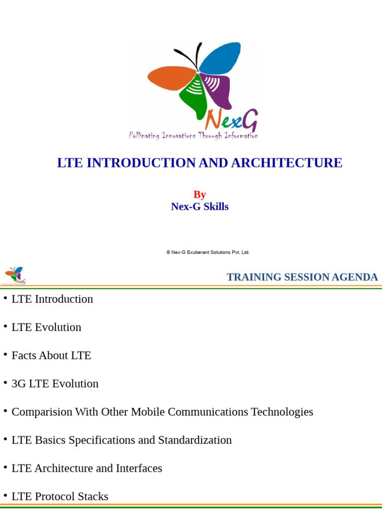 Lte Architecture Pdf Lte Telecommunication Duplex Telecommunications