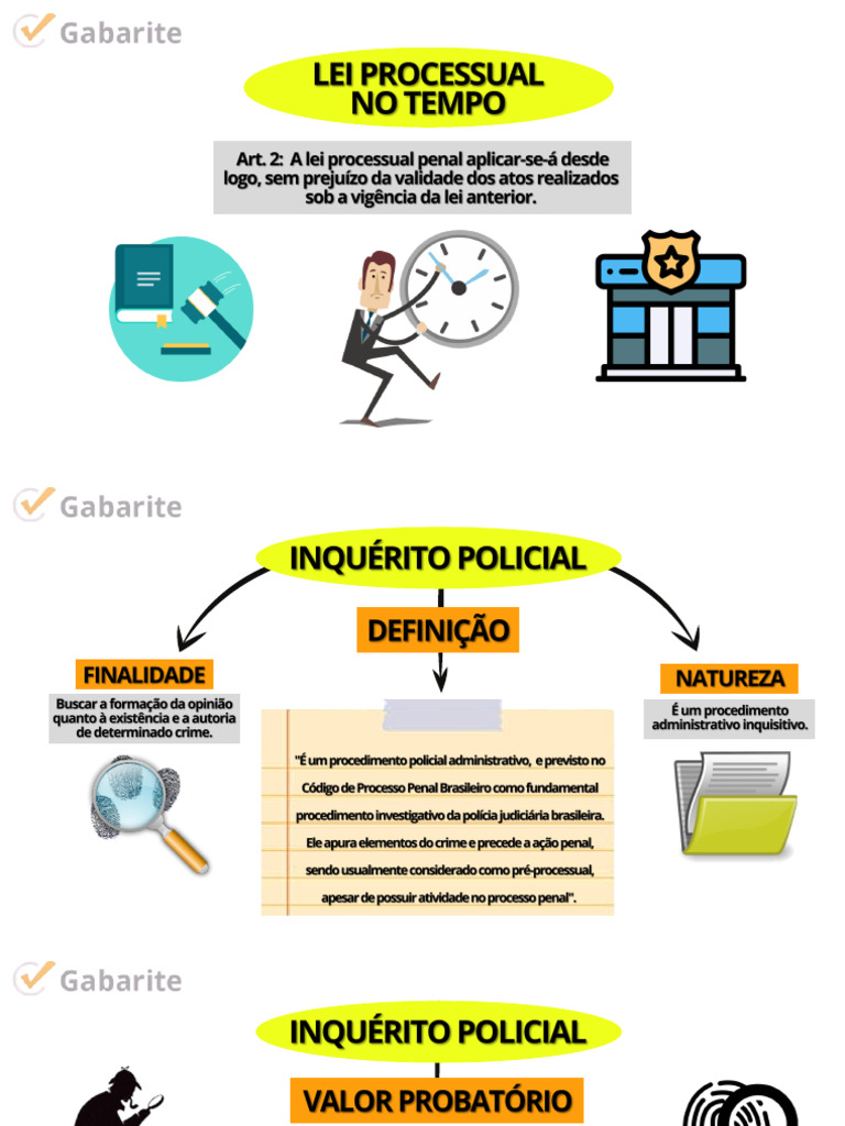 11 - Direito Processual Penal (50 Mapas Mentais) - Amostra-Páginas-Excluídas | PDF