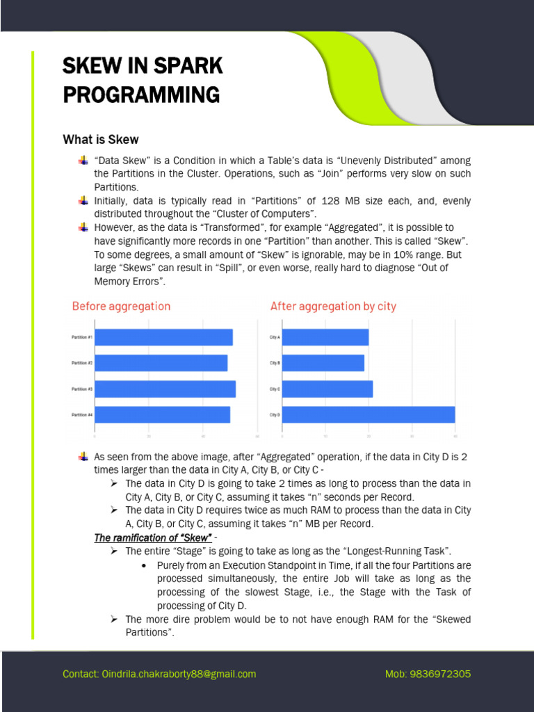 Data Skew And Remedies In Spark Programming Pdf Computer Programming Computer Science