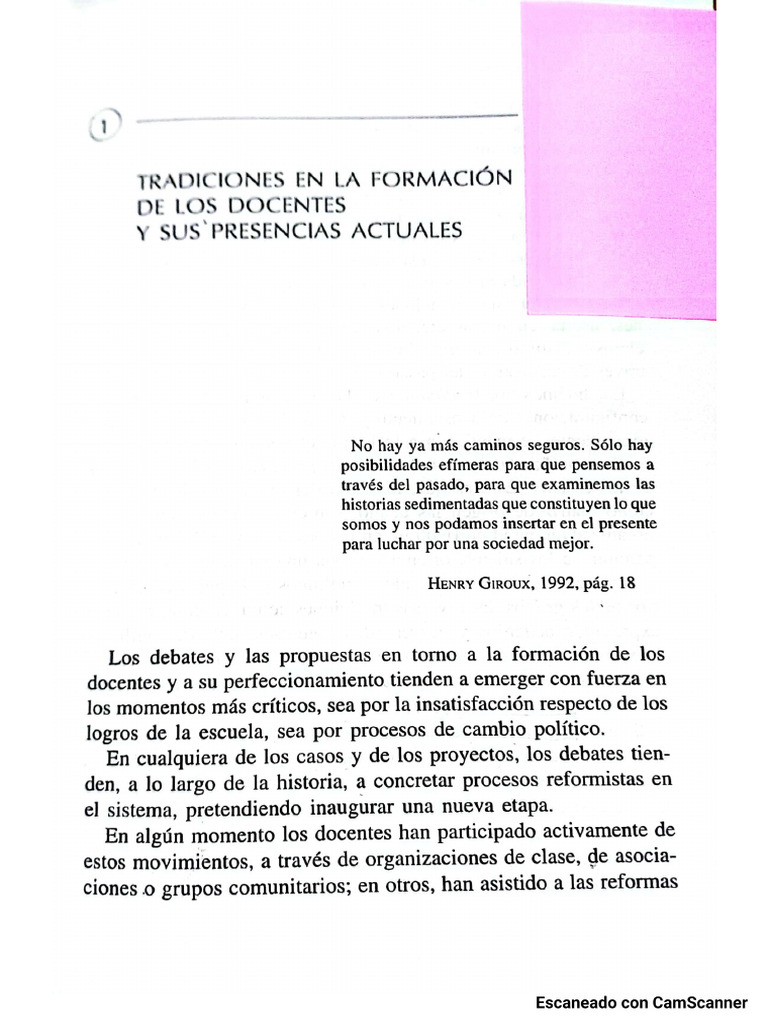 Tradiciones Cap 1 Ma Cristina Davini | PDF