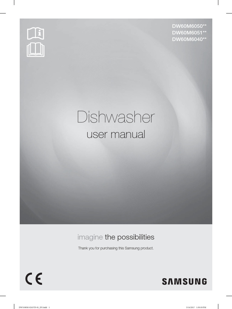 Revision Del Manual en Español Samsung DW60M6040BBEU - DD81-02437C-04 ...