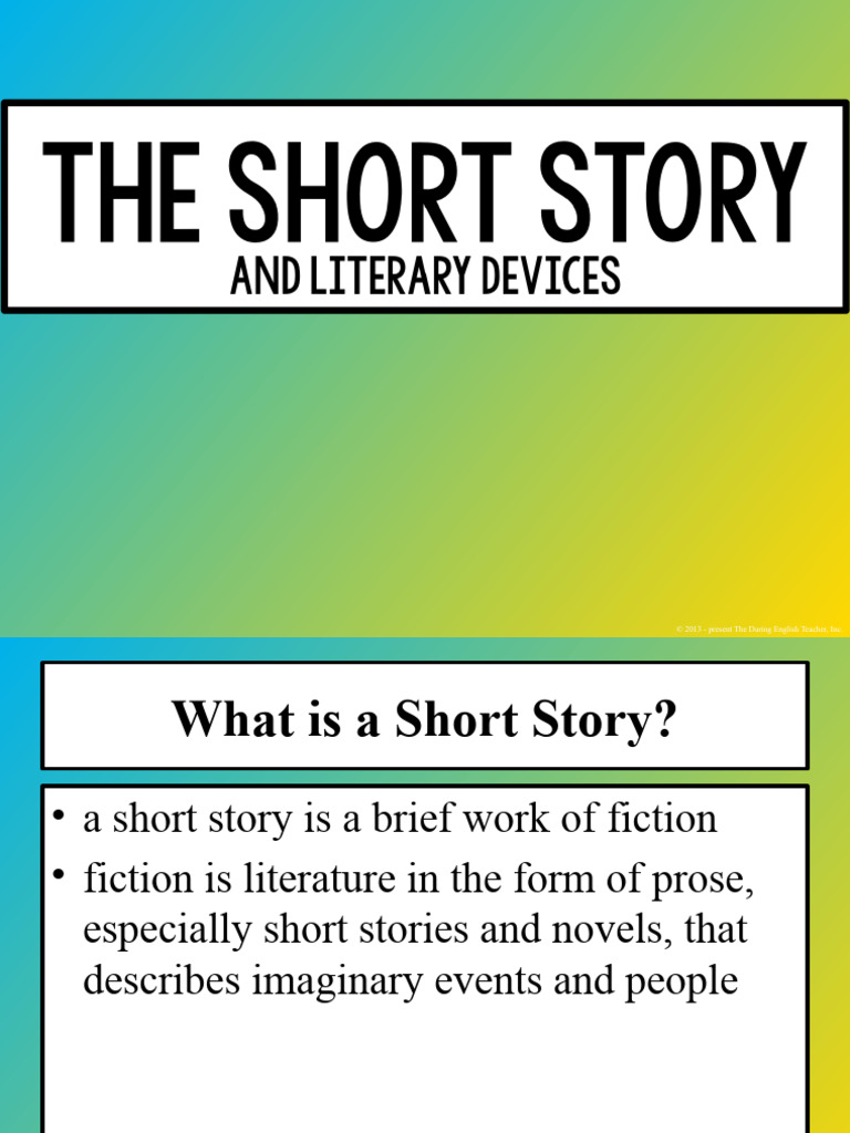 Literary Devices PowerPoint | PDF | Plot (Narrative) | Narration