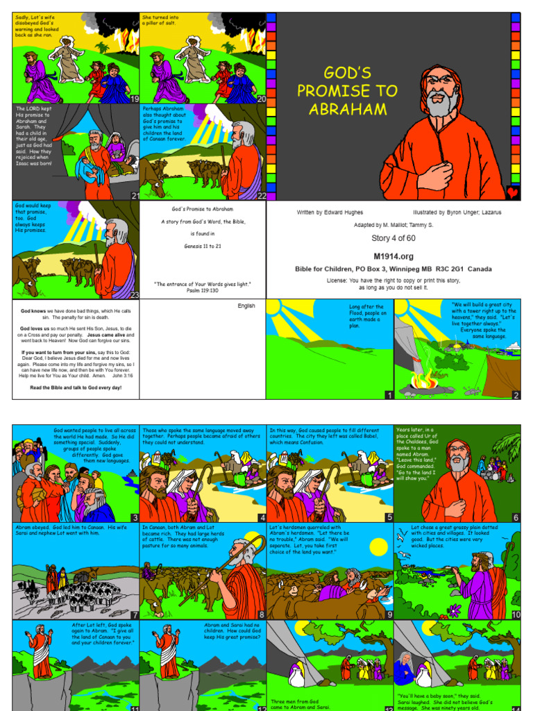 04 Gods Promise To Abraham English Tract | PDF | Abraham | Book Of Genesis