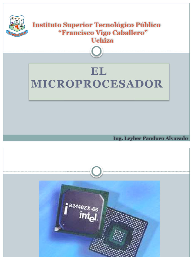 MICROPROCESADORES | PDF | Microprocesador | Poco