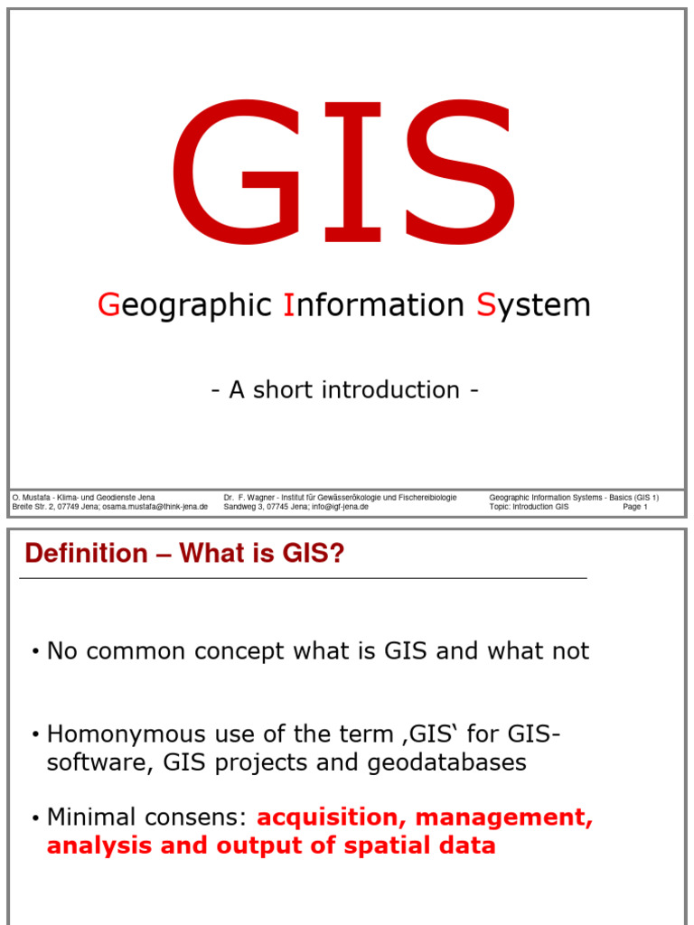 1_GIS_gkd_en_2023 | Descargar gratis PDF | Sistema de información geográfica | Tecnología geográfica
