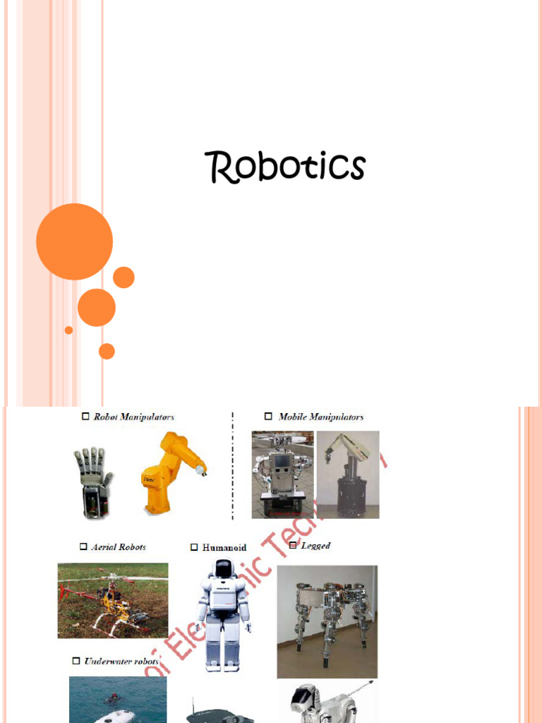 1 Introduction | PDF | Robot | Robotics