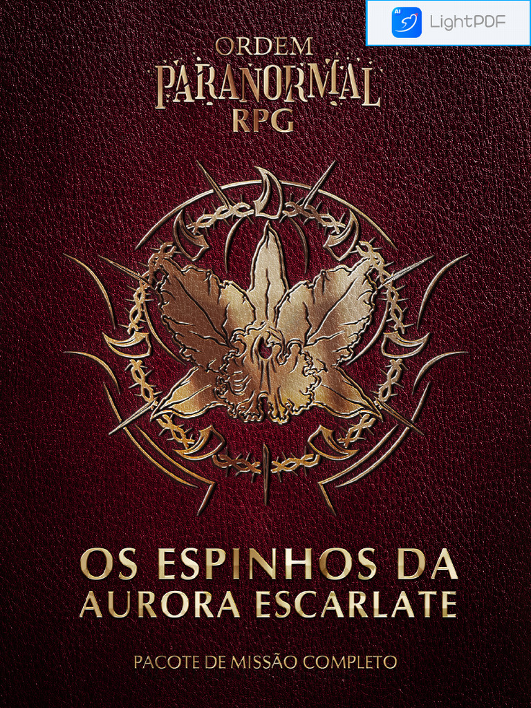 Ordem Paranormal Rpg Os Espinhos Da Aurora Escarlate | PDF | Jogos de RPG | Zumbis