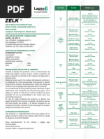Ficha Técnica del Herbicida Velfosato | PDF | Absorción (Química) | Agua