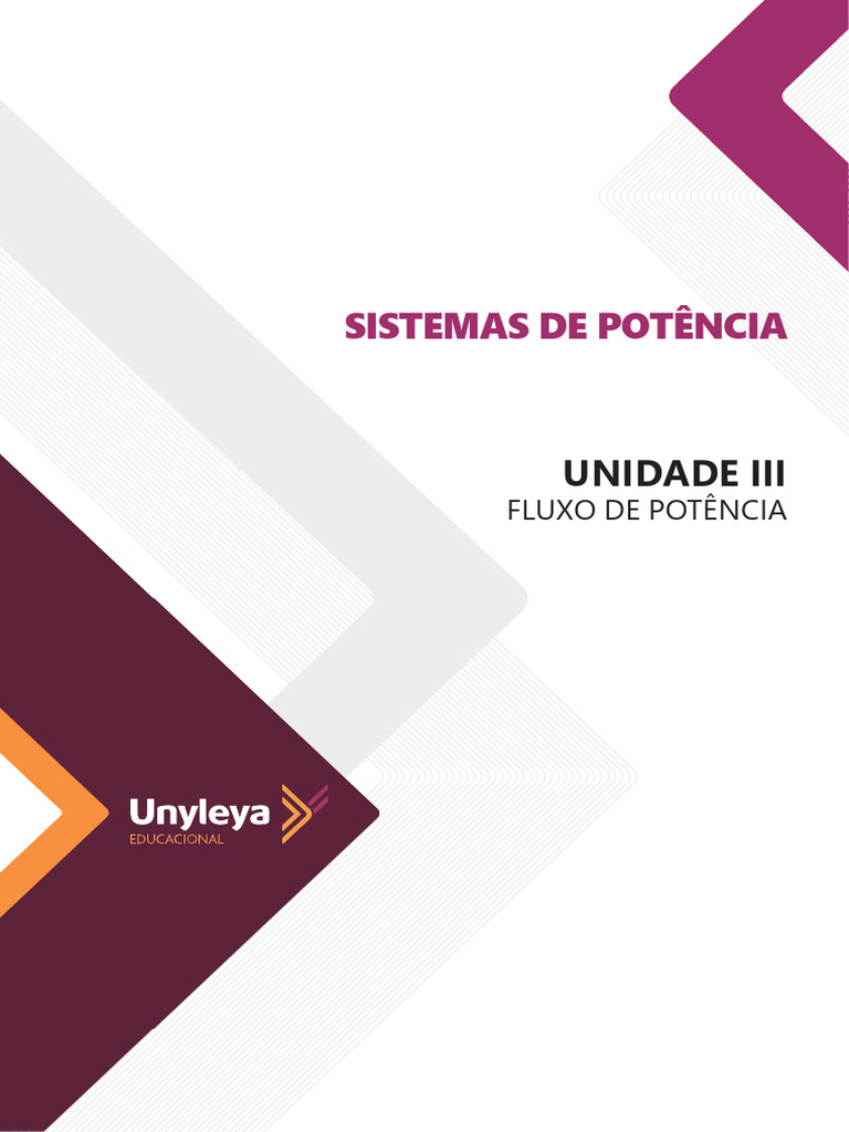 Unidade Iii - Fluxo de Potência | PDF | Energia elétrica | Transmissão ...