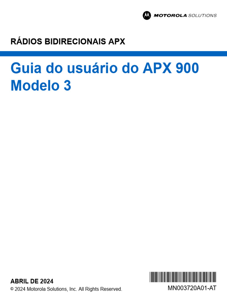 MN003720A01-AT PTBR APX 900 Model 3 User Guide | PDF | Bluetooth ...