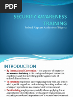 Aircraft Security Search Checklist | PDF