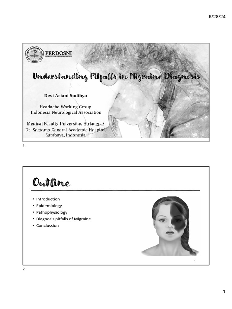 Understanding Pitfalls in Migraine Diagnosis 2024 FINAL Handout BW ... Understanding Pitfalls in Migraine Diagnosis 2024 FINAL Handout BW ...