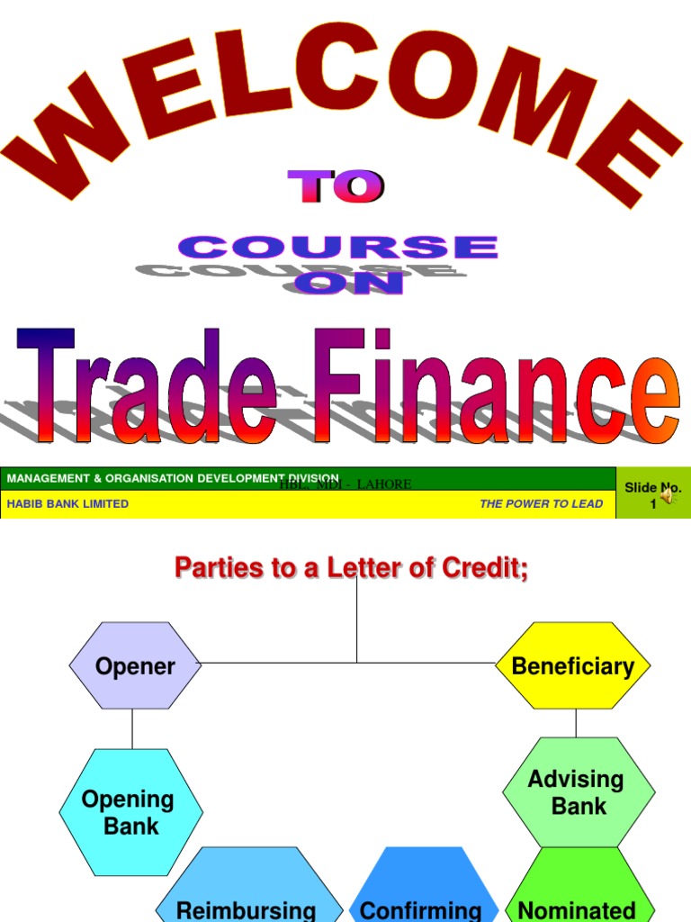 An Overview of Letters of Credit, Types of Credits, and Documentation ...