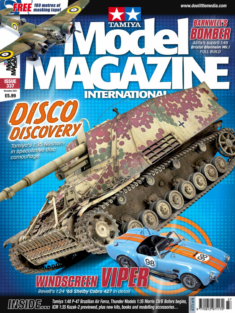 Tamiya Model Magazine International 2023-11 | PDF