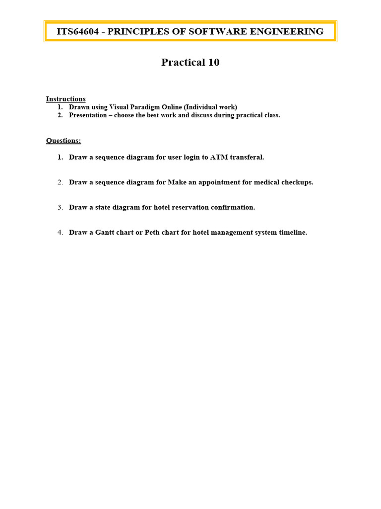 Practical 10 Q | PDF | Business