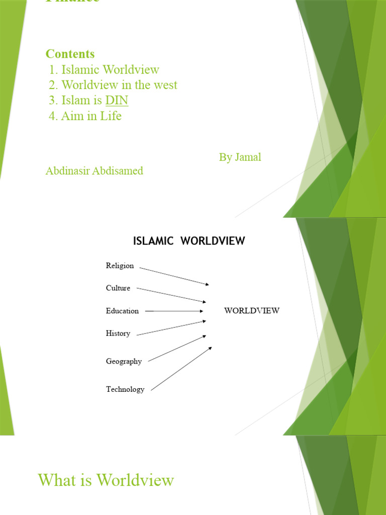 Islam Worldview | PDF | Secularity | Tawhid