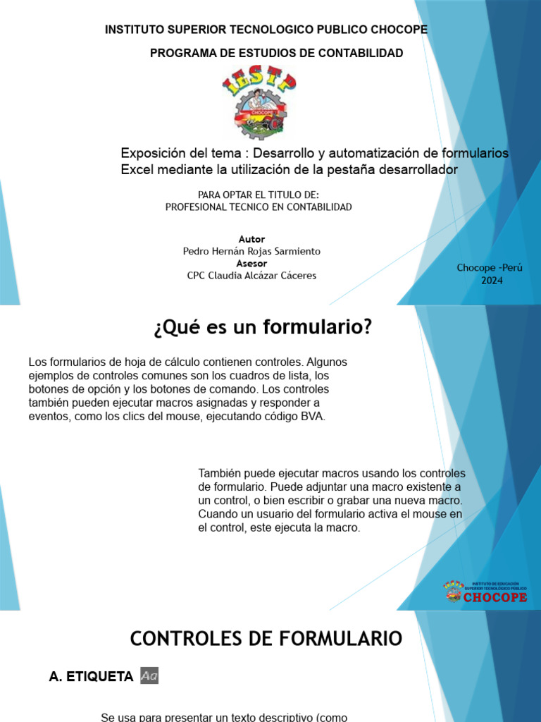 Teoria 2024 | PDF | Macro (informática) | Microsoft Excel