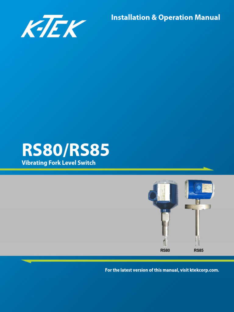 RS80 0200-1 Manual | PDF | Relay | Switch
