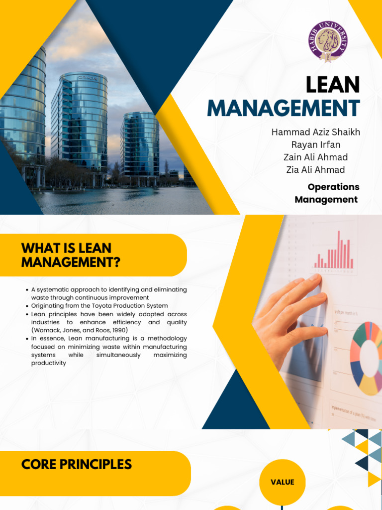 OM Presentation | PDF | Lean Manufacturing | Business Process