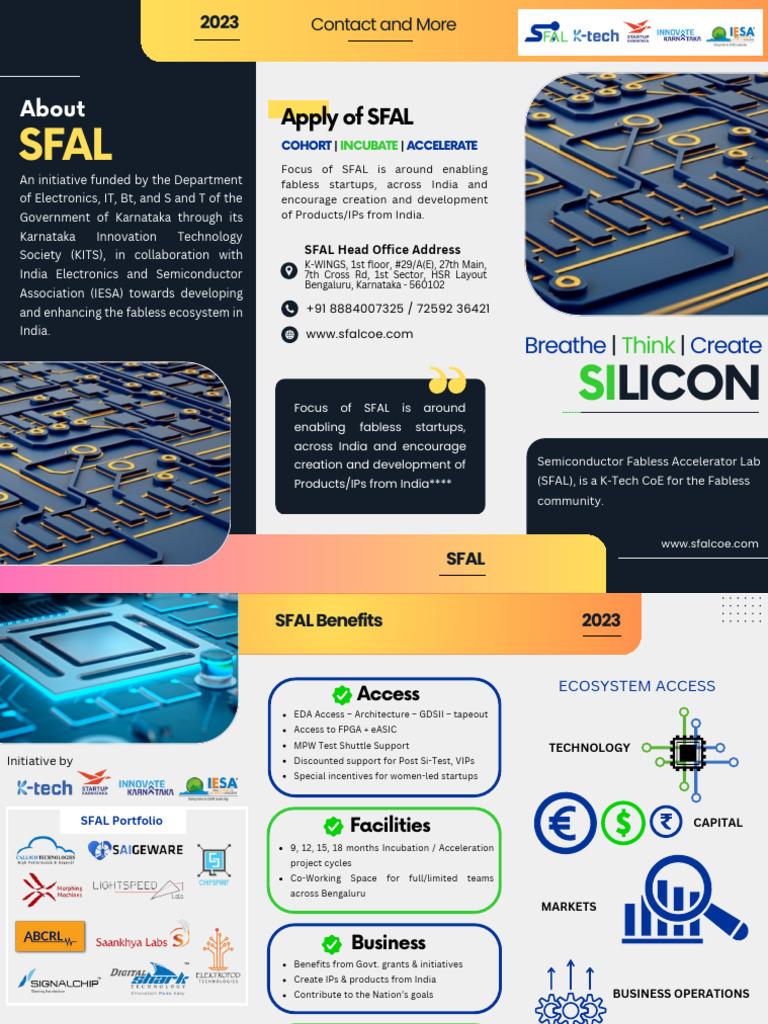 Sfal Brouchure | PDF | Startup Company | Small Business & Entrepreneurs