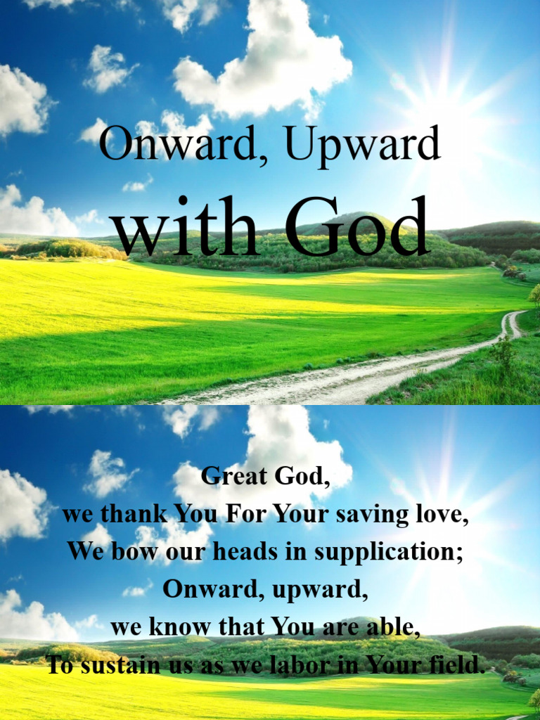 Onward, Upward with God | PDF
