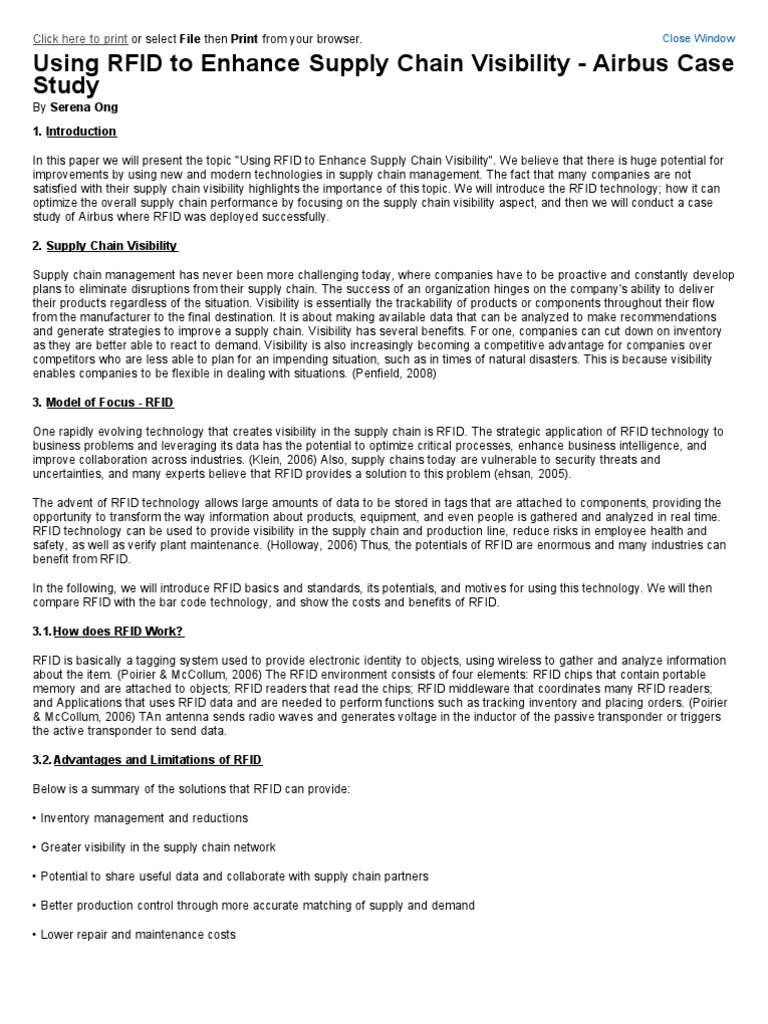 Airbus Case Study 0310 | PDF