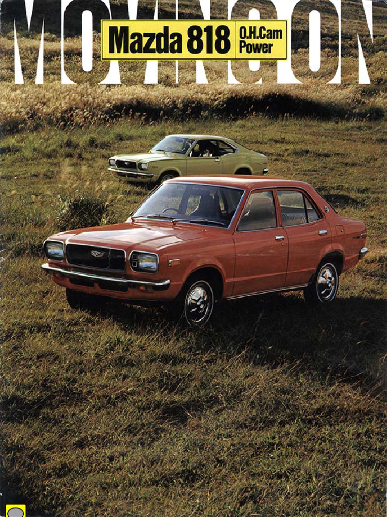 Mazda 818 1972 INT | PDF