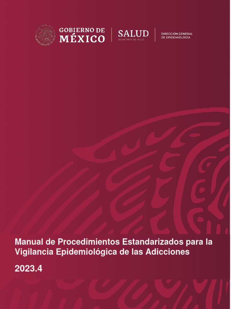 Manual SISVEA2023-4 | PDF | Drogas | La dependencia de sustancias