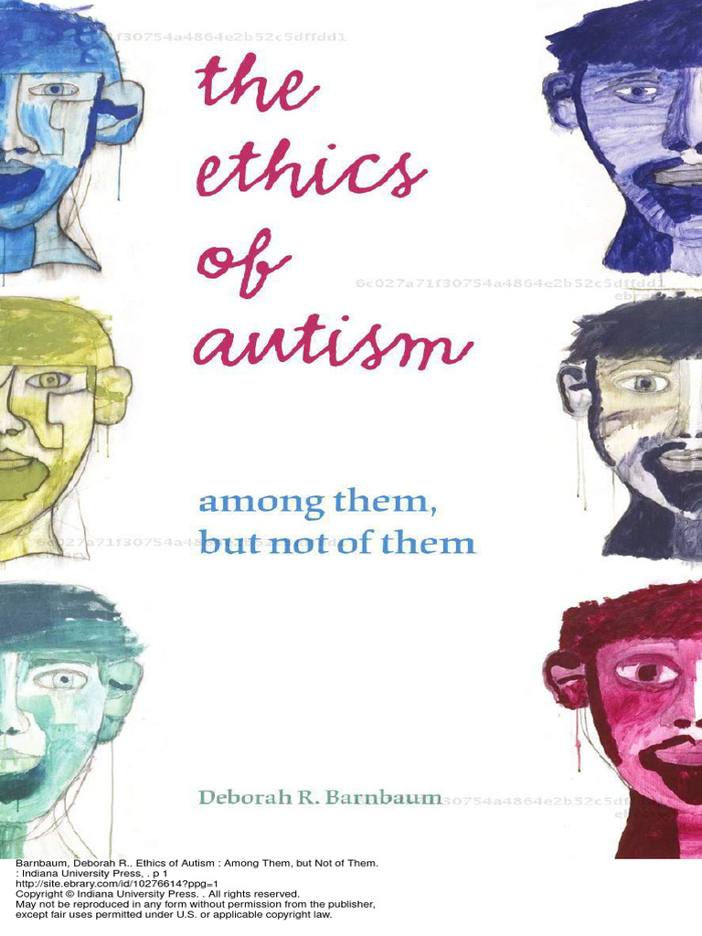 Deborah R. Barnbaum - The Ethics of Autism - Among Them, But Not of ...