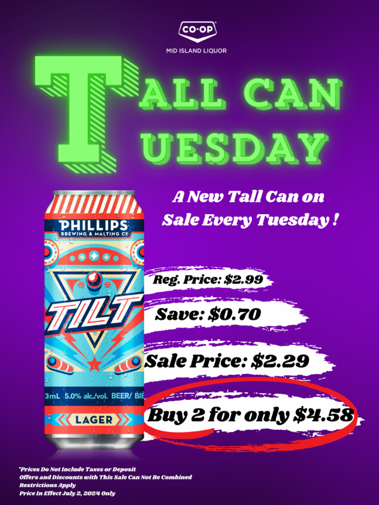 Tall Can Tilt Lager | PDF
