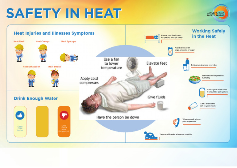 Illness Injuries A3 Poster English | PDF