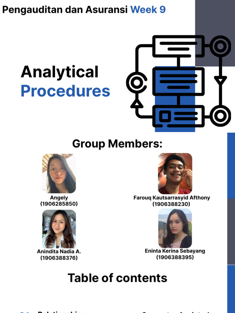 Audit W9 Analytical Procedures | PDF