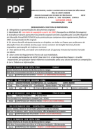 Calendário JEESP 2025 - Etapas e Inscrições | PDF | Jogos Paraolímpicos ...