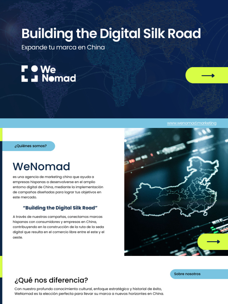 WeNomad Intro | PDF | Comercio electrónico | Marketing