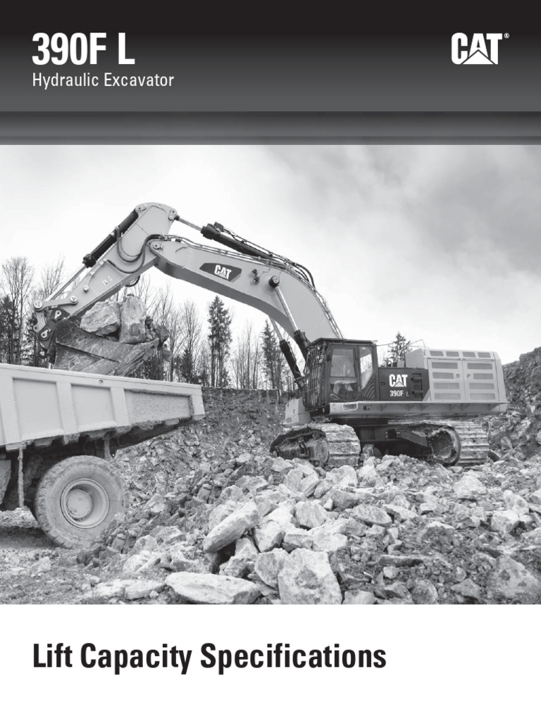 Cat 390 Especificaciones | PDF | Elevator | Weight