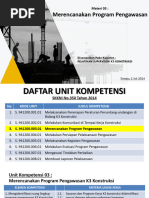 Merencanakan Program Pengawasan K3 Konstruksi Fix Lengkap | PDF