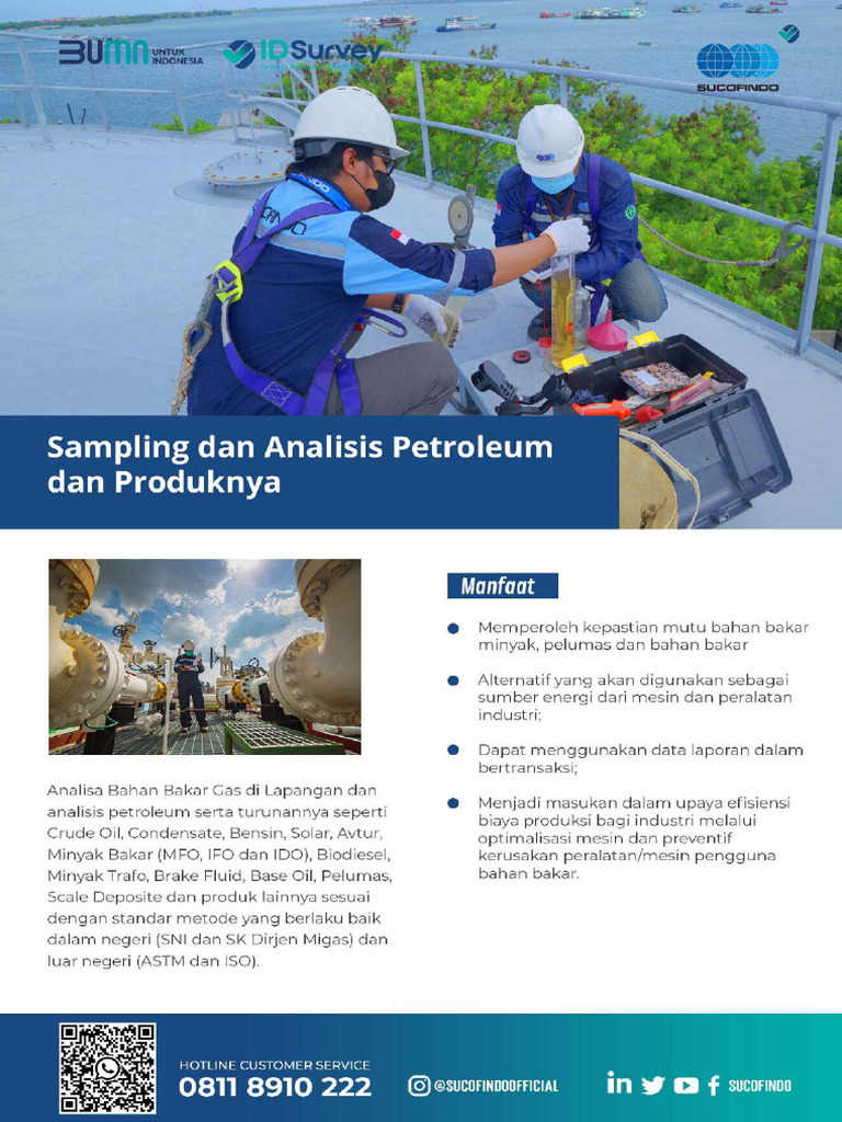 Sampling Dan Analisis Petroleum Dan Produknya | PDF