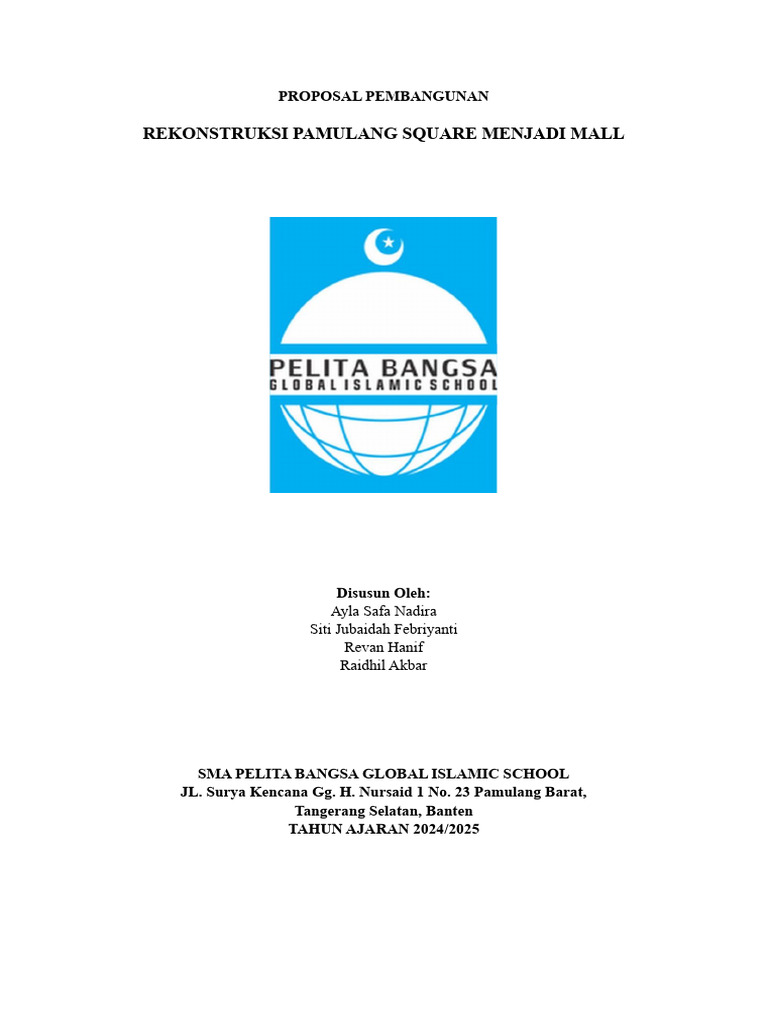 Proposal Pembangunan B.indo | PDF | Seni