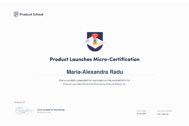 Product Launches Micro Certification PRLC | PDF