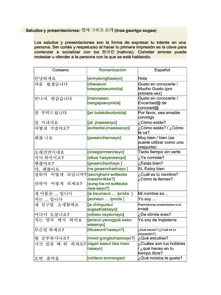 Coreano Completo | PDF